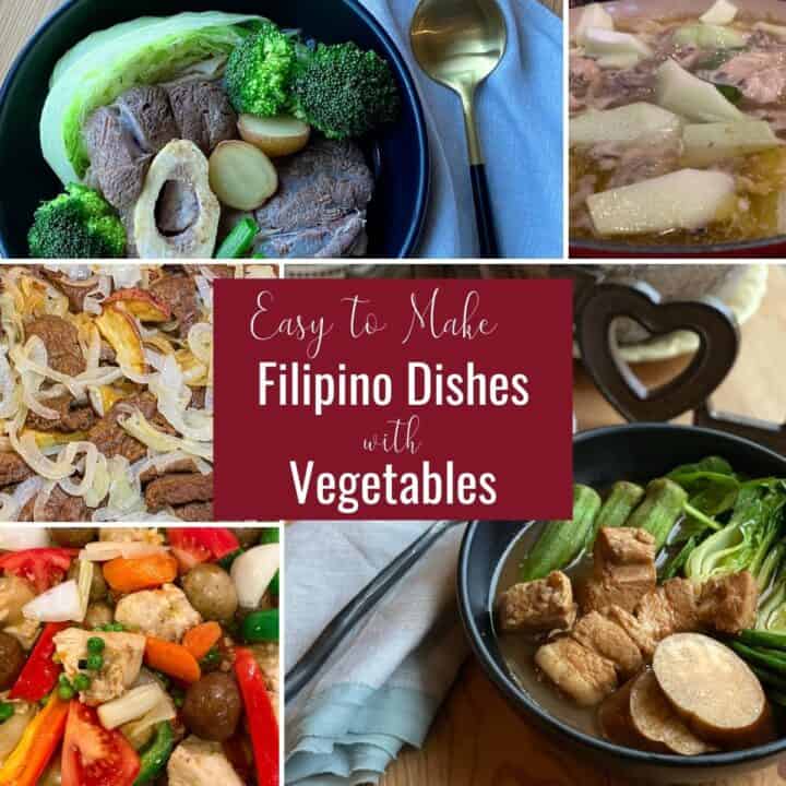 10 Easy to Make Filipino Dishes with Vegetables - JOZmahal