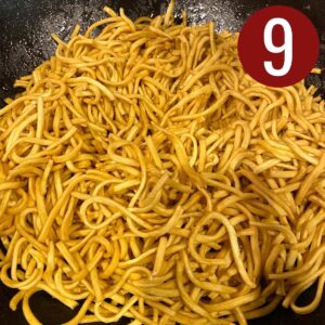 Pancit Canton Noodles with Shrimp and Vegetables - JOZmahal