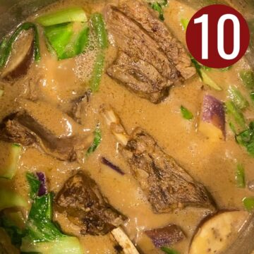Beef Kare Kare Filipino Peanut Stew (Easy Recipe) - JOZmahal