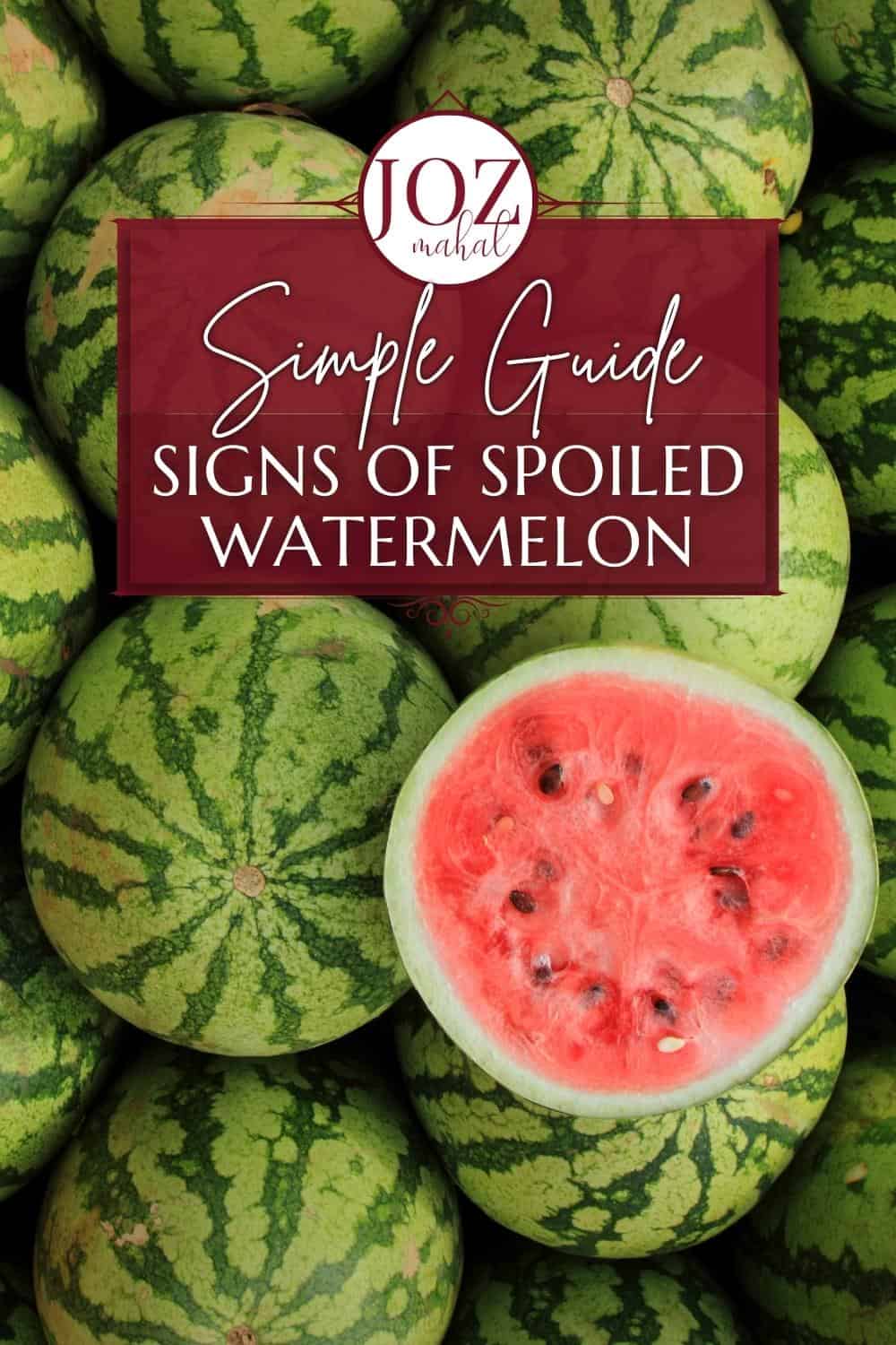 How To Tell If A Watermelon Has Gone Bad (12 Ways to Know) - JOZmahal