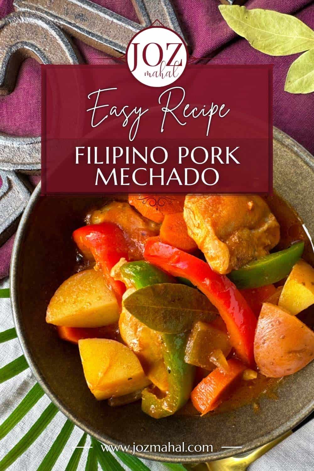 Easy Beef Mechado Filipino Beef Stew Recipe - JOZmahal