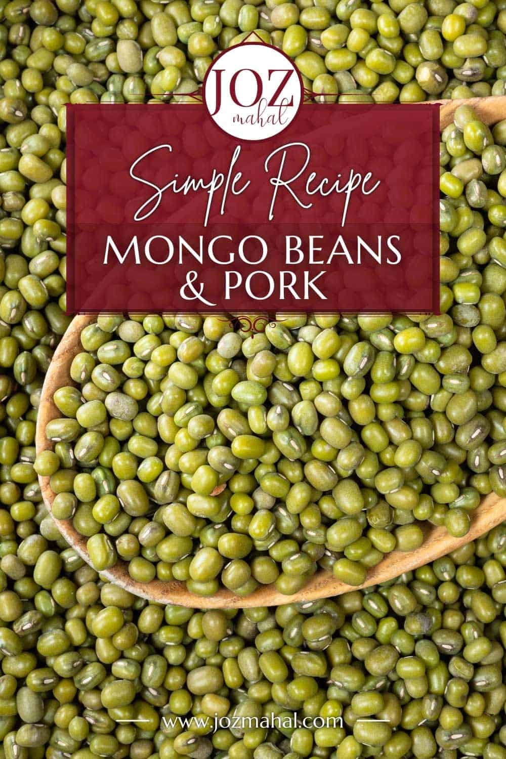 Ginisang Monggo with Pork Recipe Filipino Mung Beans - JOZmahal